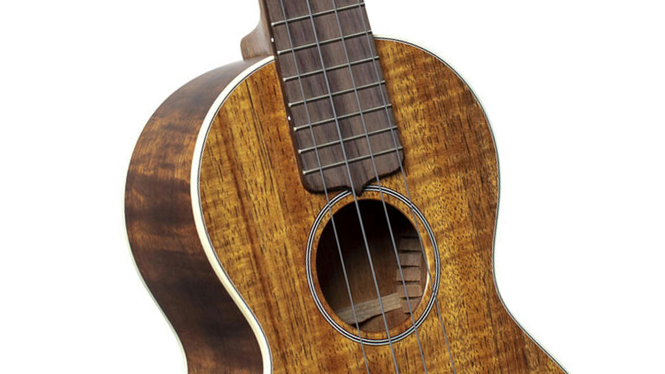 Ukulele instruments at Eagle, accessories galore