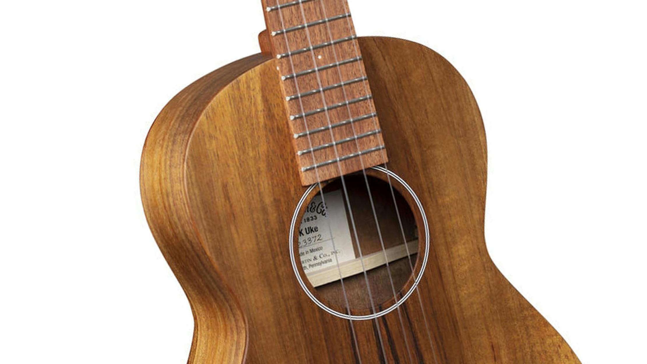 Ukulele instruments at Eagle, accessories galore