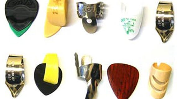 A guide to Plectrums, Flat Picks, Finger and Thumb Picks
