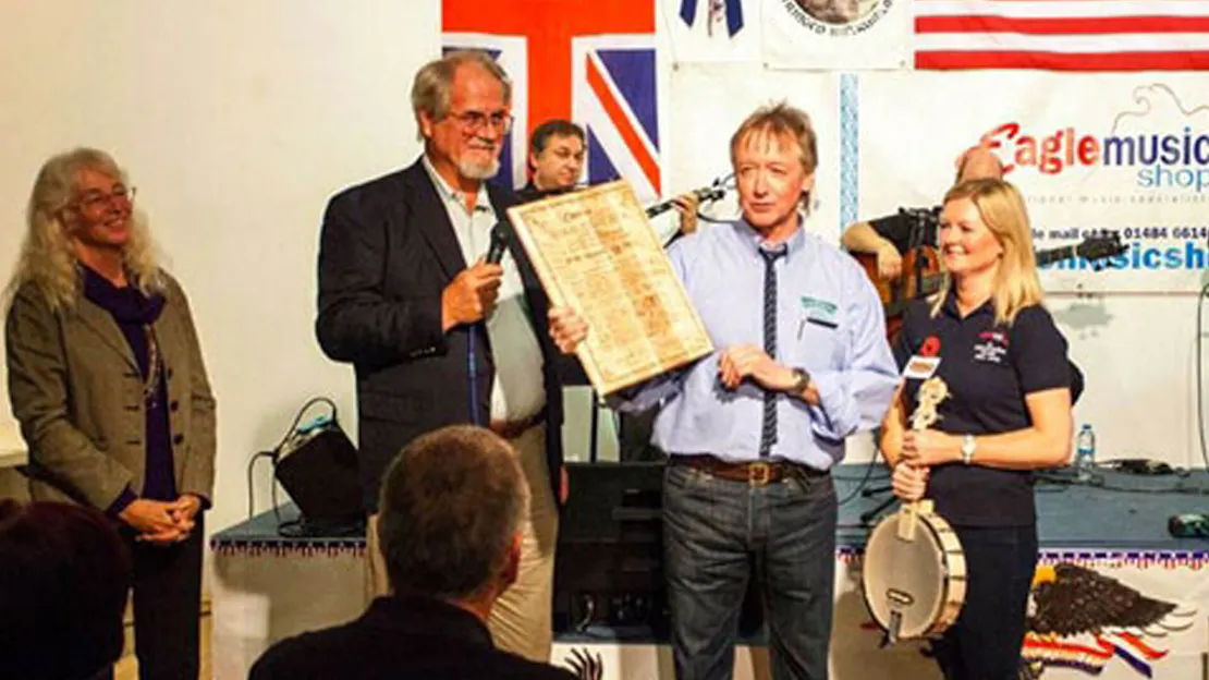Eagle Music Shop banjo events and awards