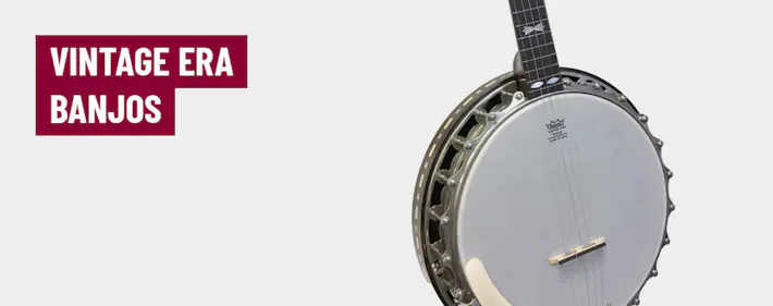 Banjos from Deering, Gold Tone and more