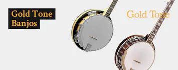 Banjos from Deering, Gold Tone and more