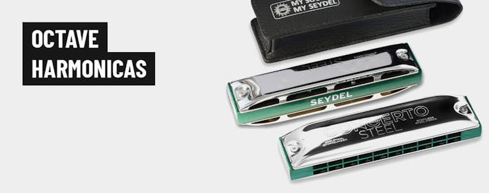 Harmonicas at Eagle Music with wide choice of accessories