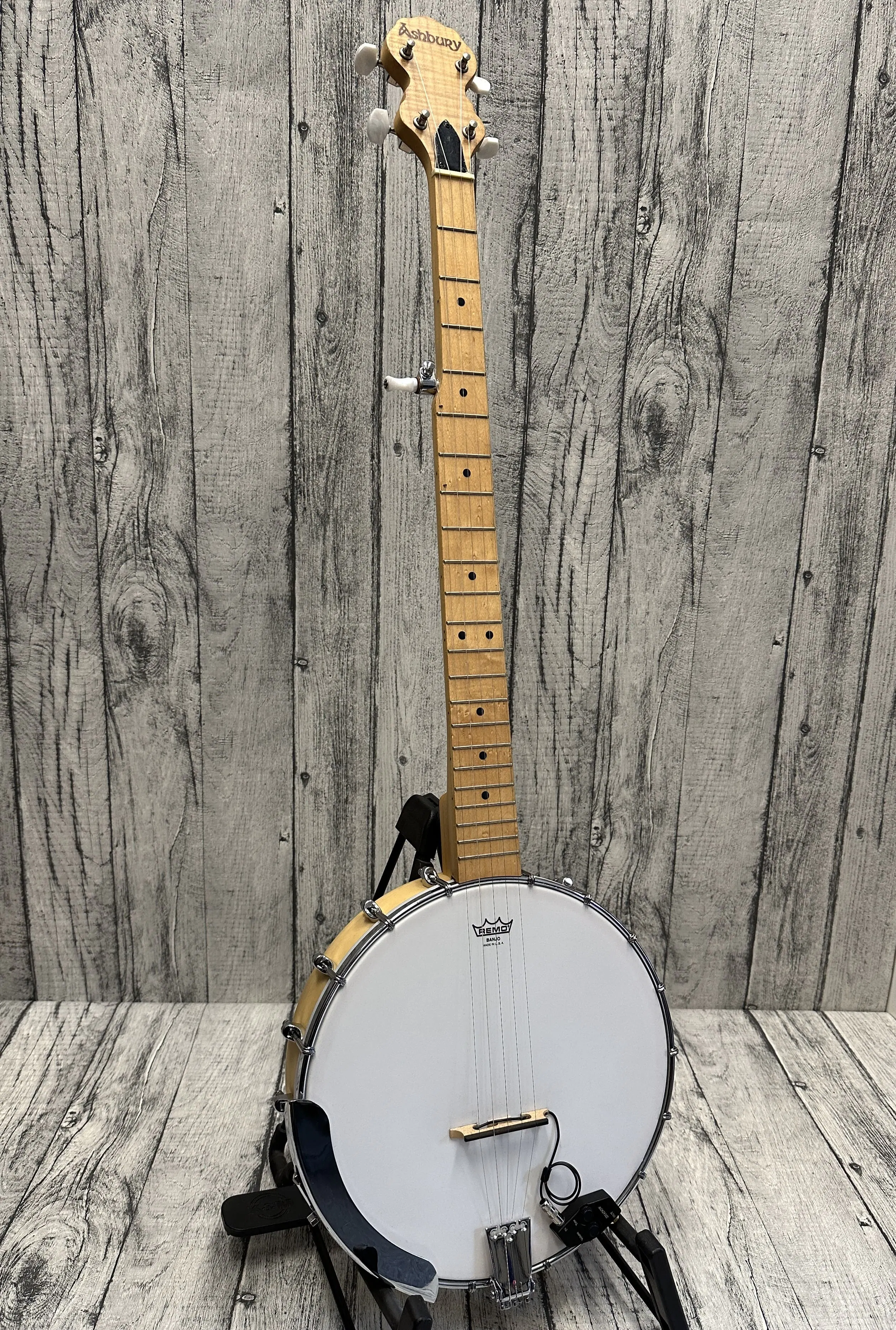 Ashbury AB-25-5 5-String Maple Open Back Banjo - Commission Sale