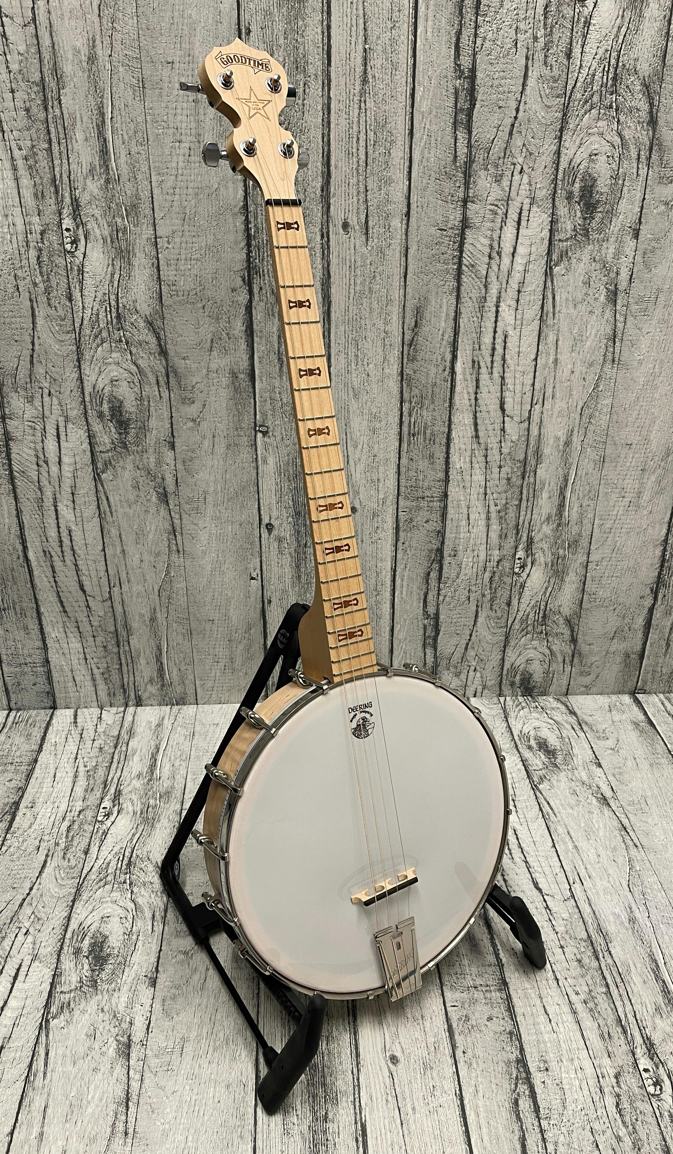 Deering Goodtime 19 Fret Tenor Banjo Built in USA