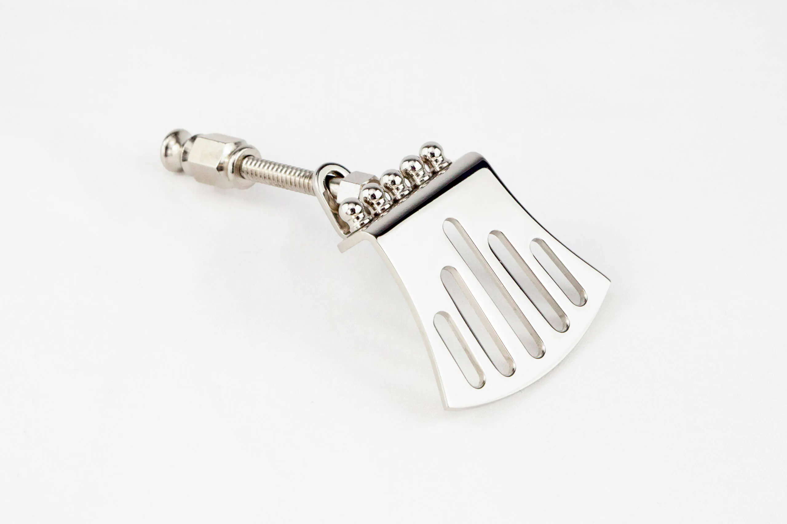 Pisgah Hawk Tail Banjo Tailpiece in Nickel, Brass or Aged Brass