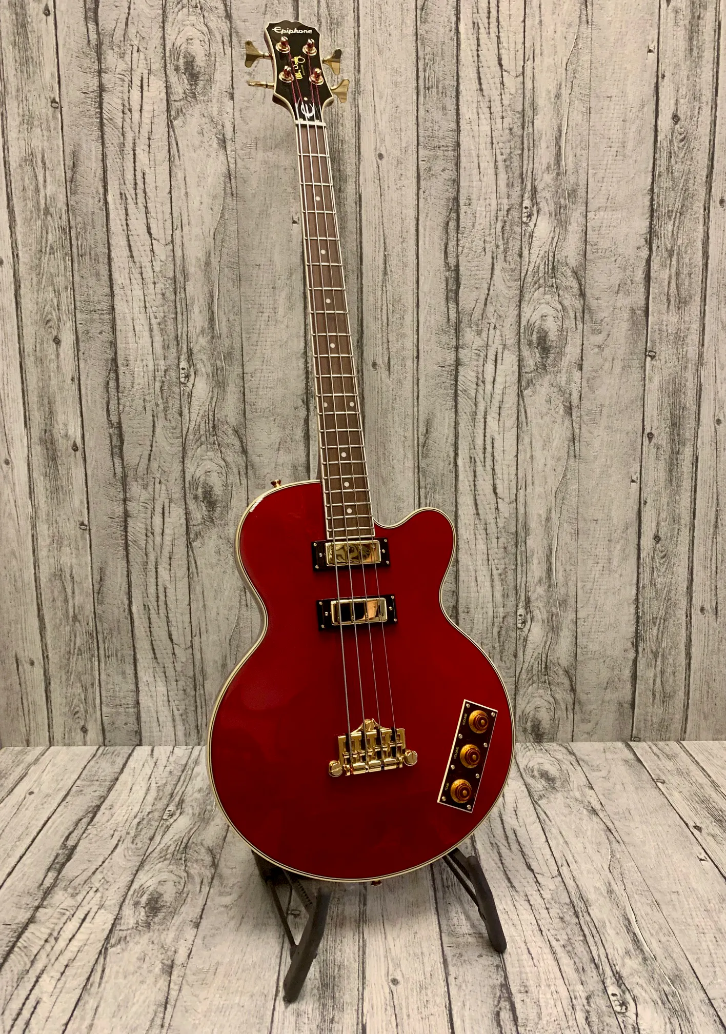 Epiphone Allen Woody Signature Rumblekat Electric Bass with Hard Case ...