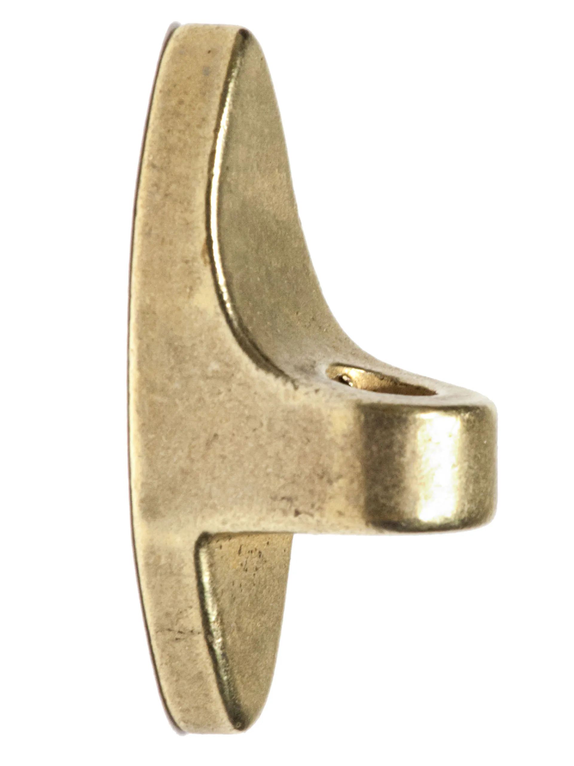 Pisgah Aged Brass Double Pointed Bracket Shoe Made in USA
