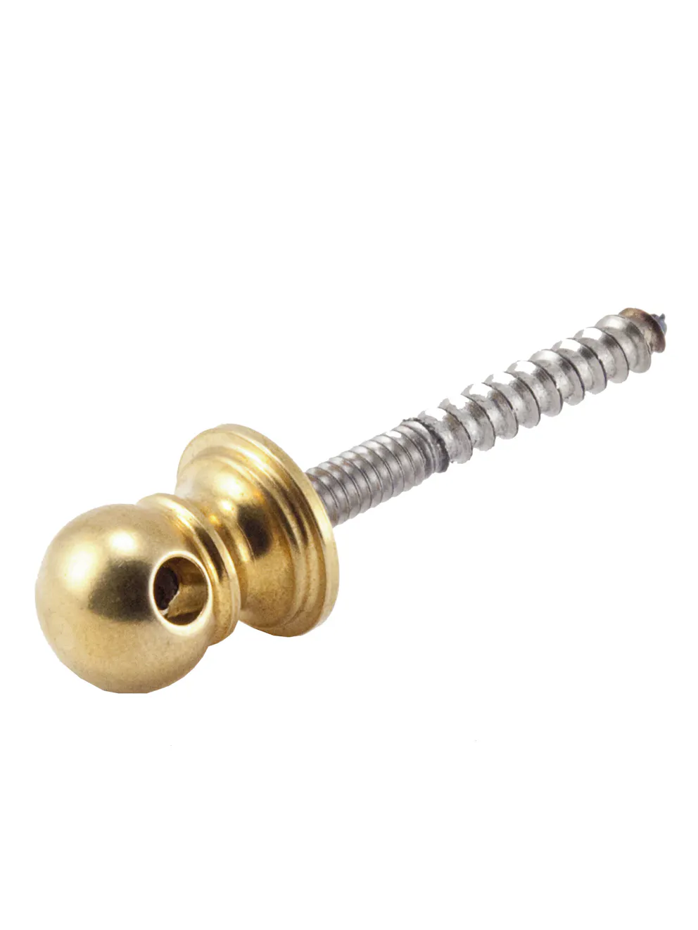 Pisgah Brass Traditional End Bolt with Nut Made in USA