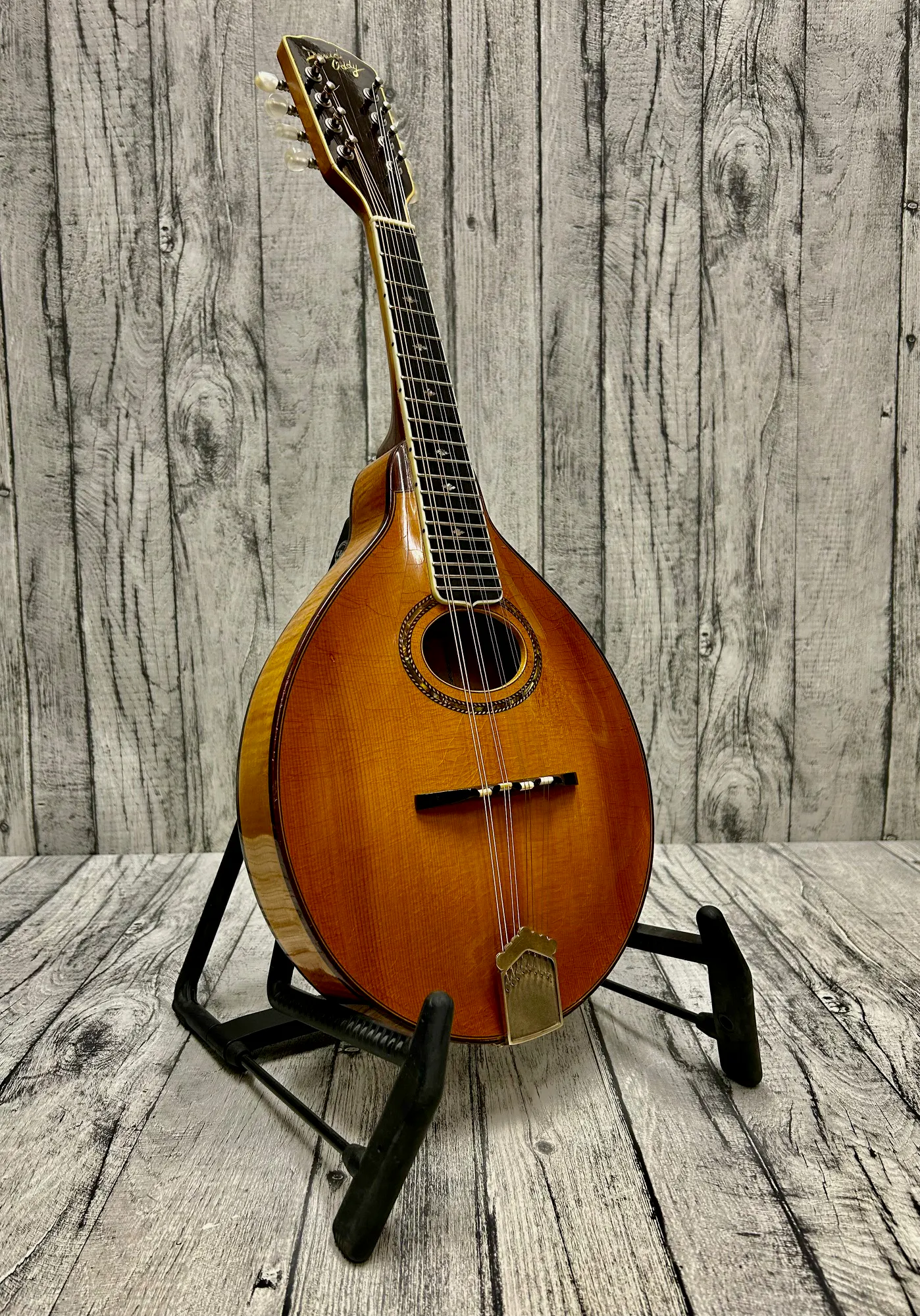David Oddy Carved Top Mandolin with Hard Case