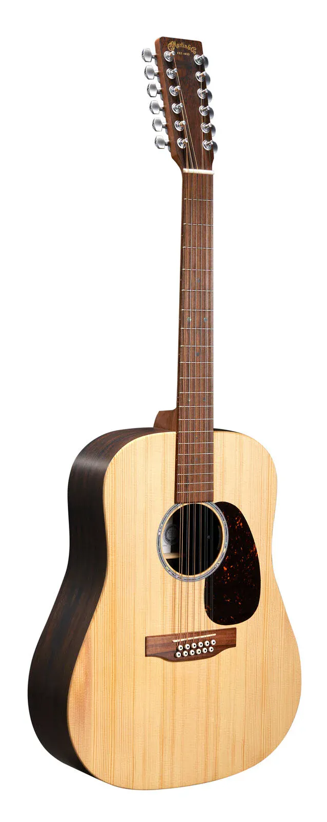 Martin D-X2E Brazilian Rosewood HPL 12 String Electro Acoustic Guitar