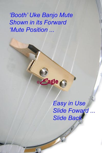 A range of banjo mutes by the Leader Banjo Co, 4, 5 and 6 string ...