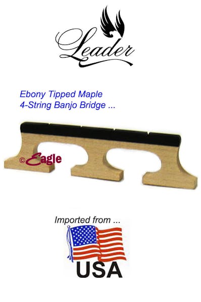 Banjo Bridges for your banjo spares and repairs, top quality from ...