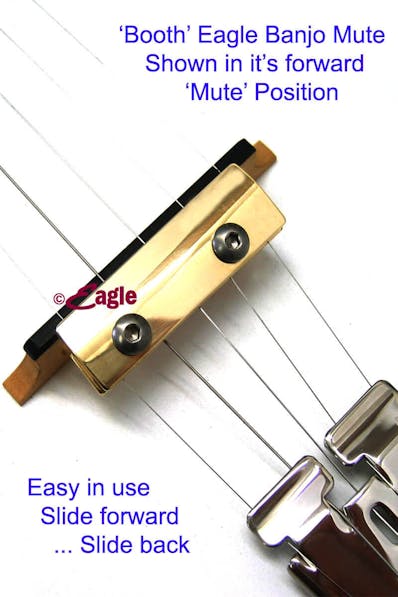 A range of banjo mutes by the Leader Banjo Co, 4, 5 and 6 string ...