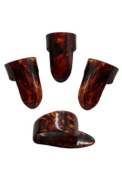 Guitar finger picks including Alaska Pik, Fred Kelly, Perfect Touch ...