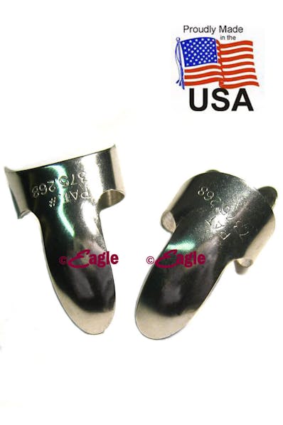 Guitar finger picks including Alaska Pik, Fred Kelly, Perfect Touch ...