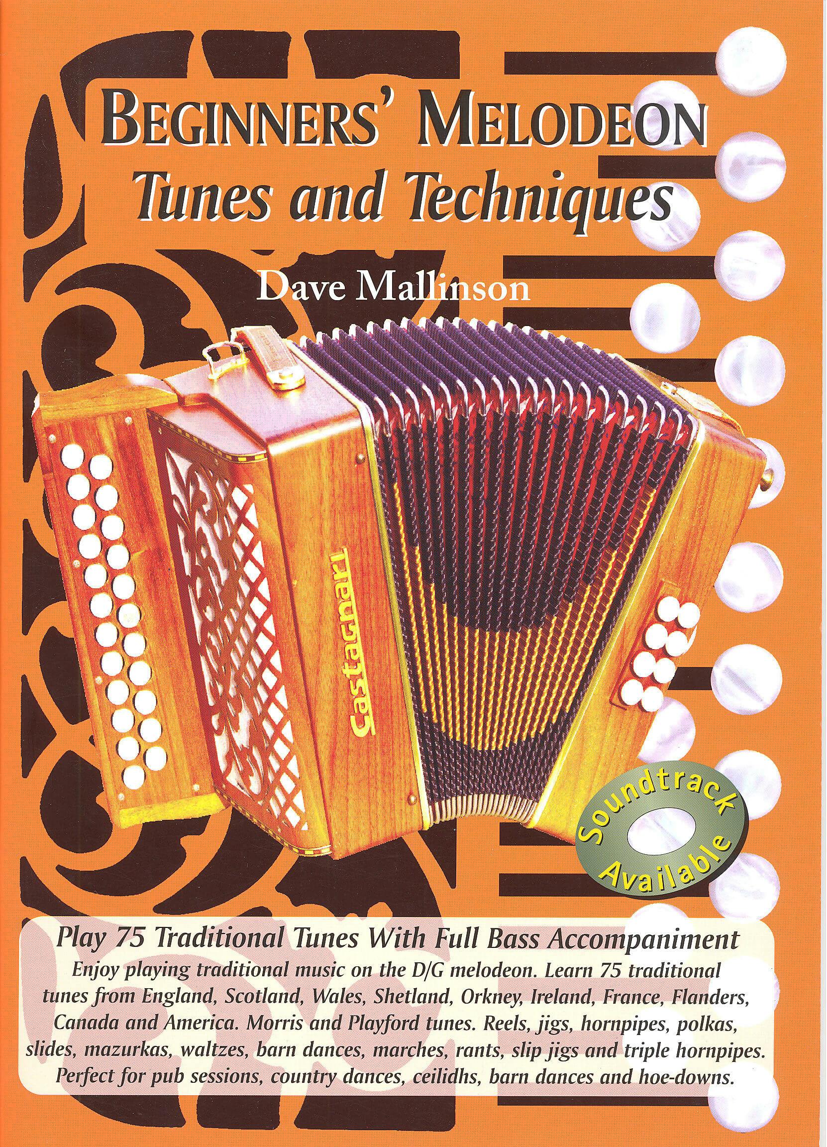 Dave Mallinson Beginners Melodeon Tunes and Techniques Book
