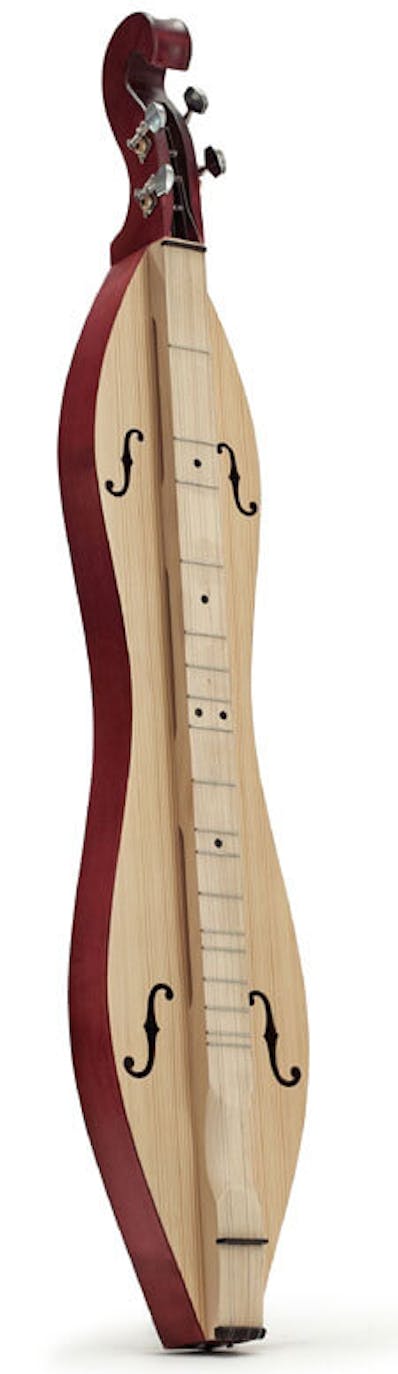 Harps and dulcimers at Eagle Music Shop, appalachian and celtic models.