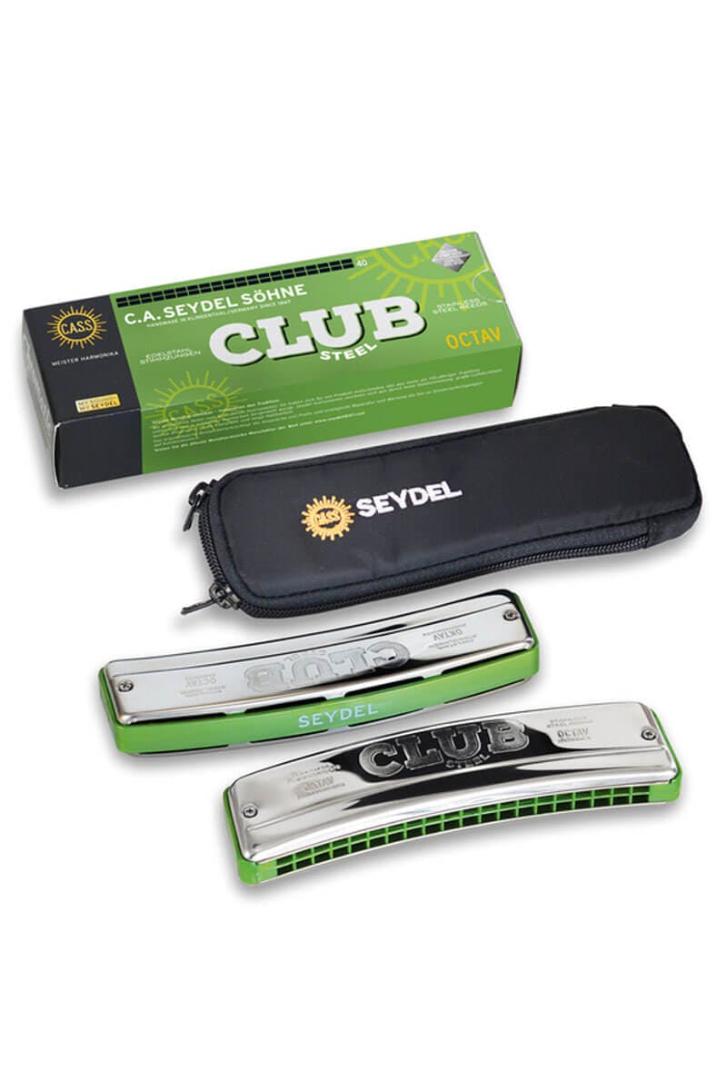 Club Steel Octave Harmonica