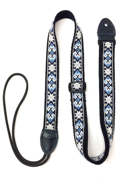Mandolin straps including high quality leather plus budget nylon straps