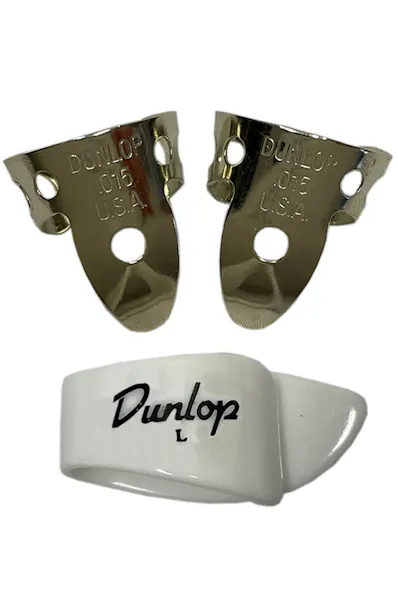 Banjo finger picks including Alaska Pik, Fred Kelly, Perfect Touch ...