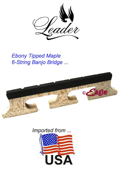 Banjo Bridges for your banjo spares and repairs, top quality from ...