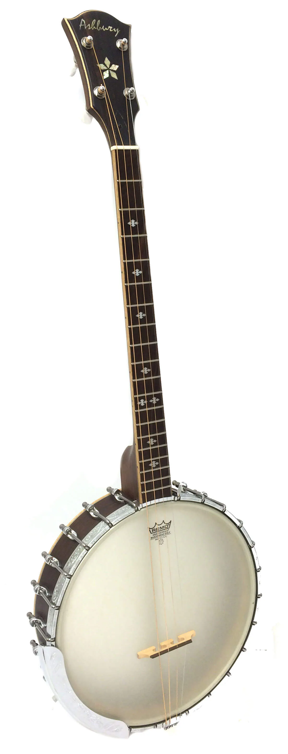 Ashbury AB-55 19 Fret Short Scale Openback Tenor Banjo with Gig Bag ...