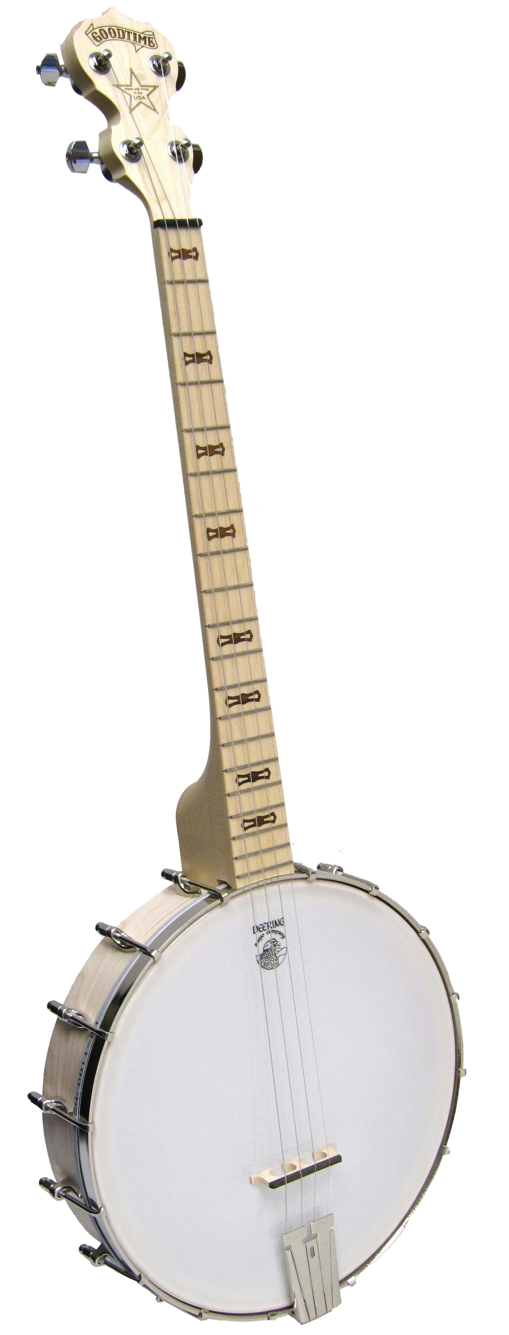 Deering Goodtime 19 Fret Tenor Banjo Built in USA