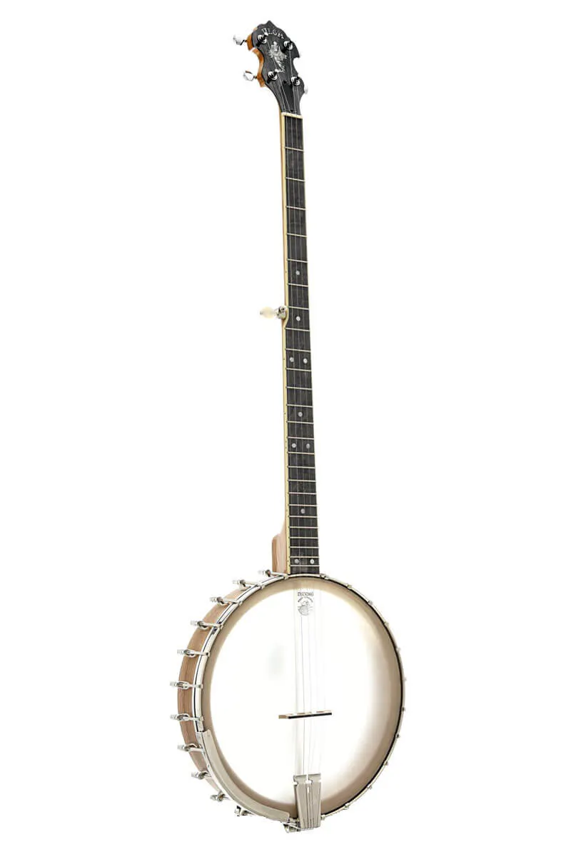 Deering Vega 11" White Oak Longneck Banjo