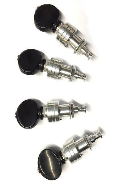 Machine heads / tuners for ukulele including parts from Schaller and ...