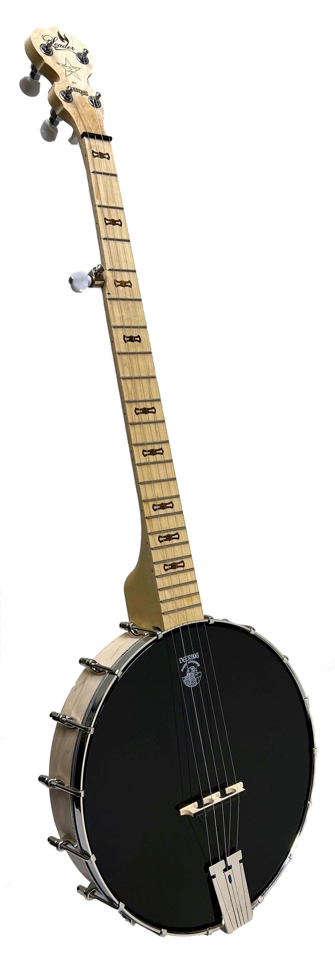 Goodtime Leader Ebony Duke 5 String Banjo Open back Made in USA Eagle ...