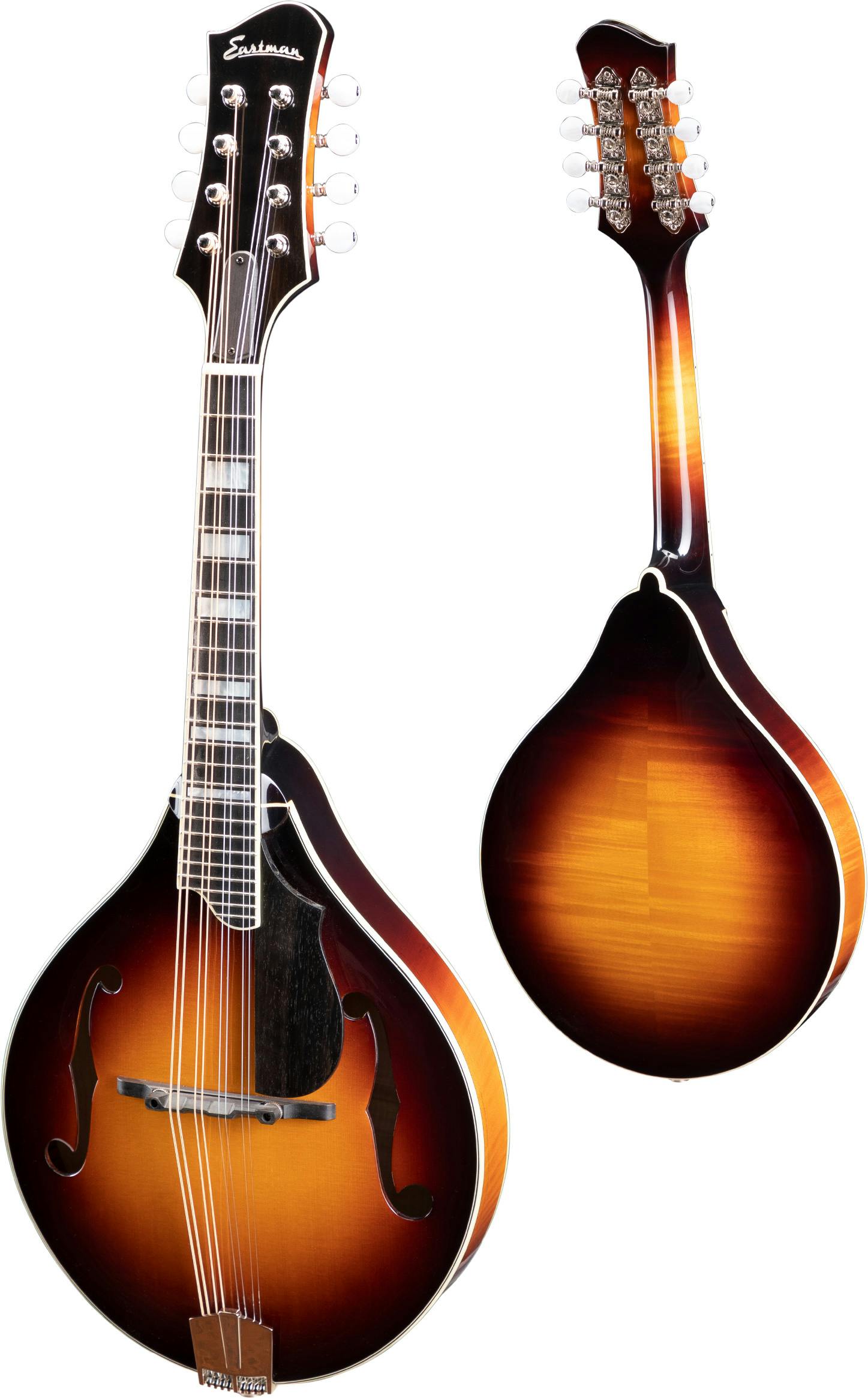 Eastman MD605 Sunburst Handcrafted A-style Electro Acoustic Mandolin ...