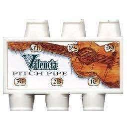 Valencia Guitar Pitch Pipes Set Of 6
