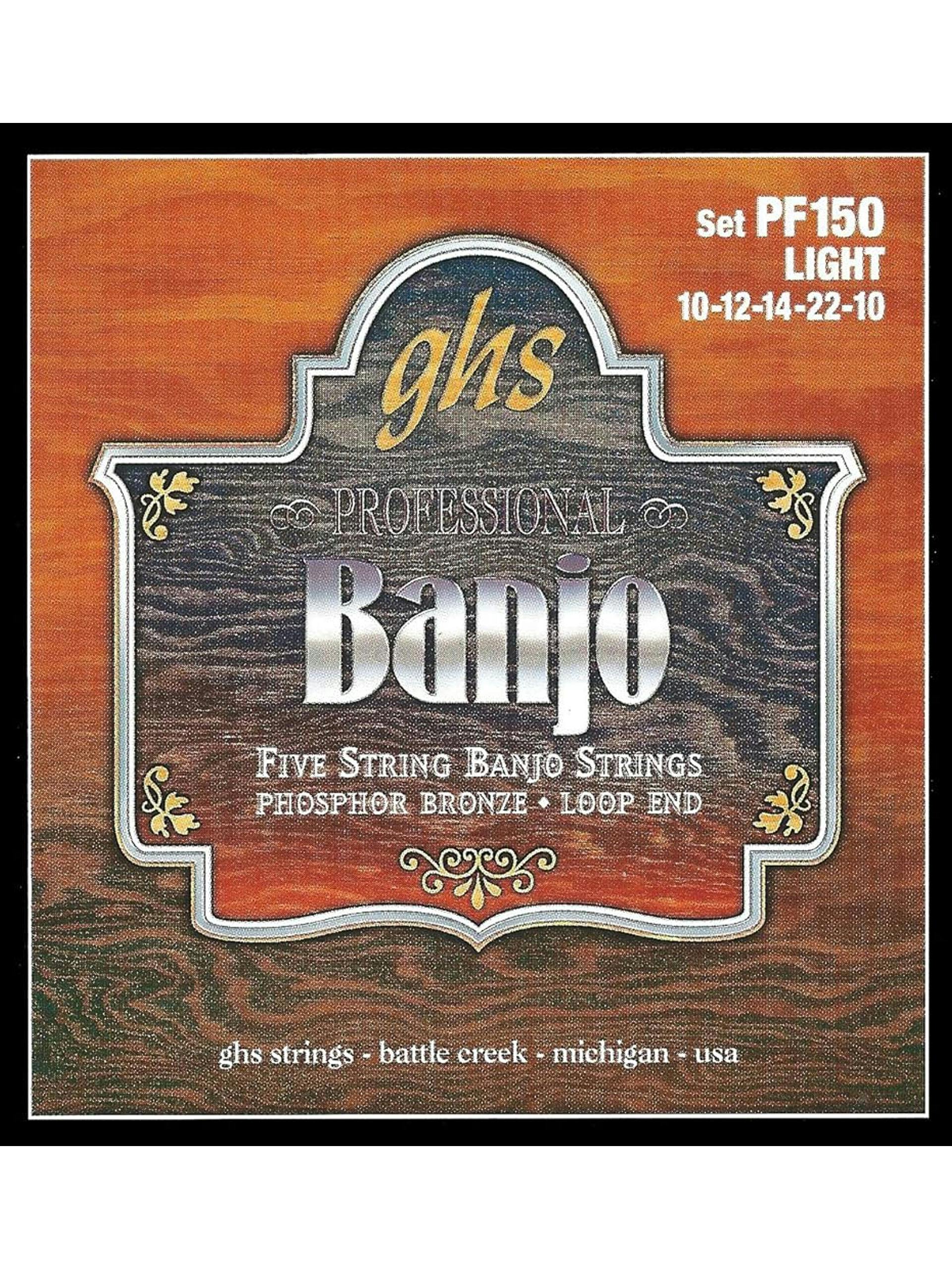 GHS PF150 Light Banjo Strings