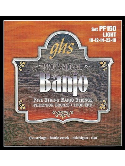 5 string banjo strings from Eagle-Puretone, D'Addario, Deering. Strings ...
